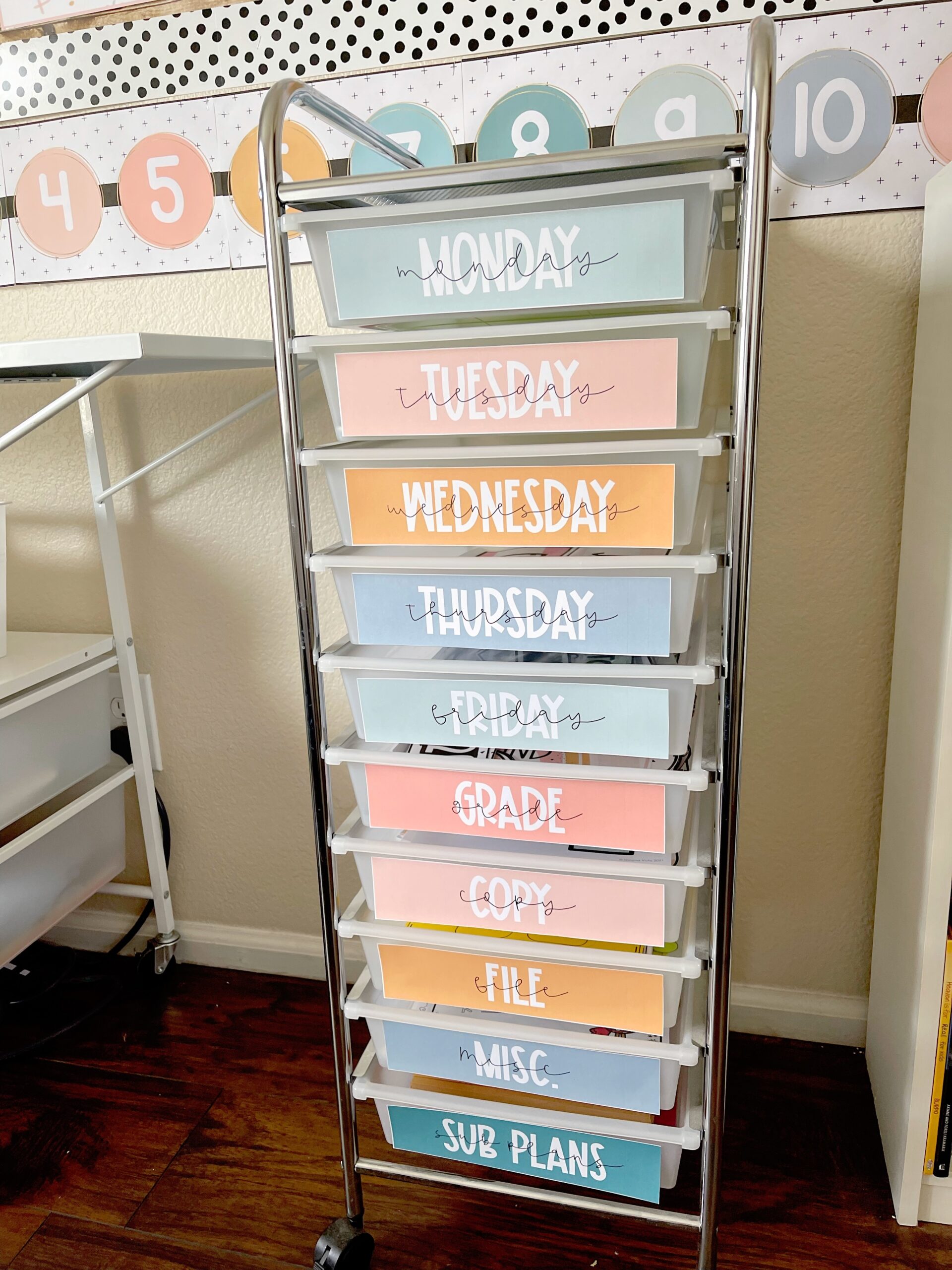 Modern Calm Colors Classroom Decor - Shayna Vohs