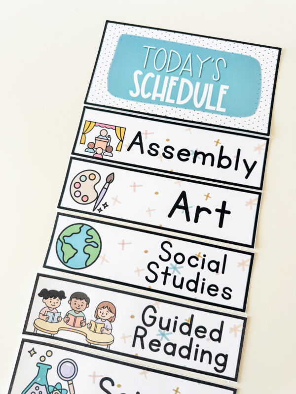 Modern Calm Colors Classroom Decor - Shayna Vohs