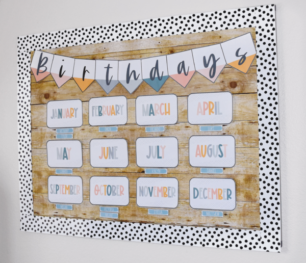 Modern Calm Colors Classroom Decor - Shayna Vohs