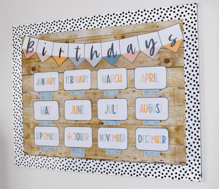 Modern Calm Colors Classroom Decor - Shayna Vohs