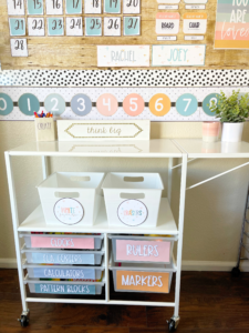 Modern Calm Colors Classroom Decor - Shayna Vohs