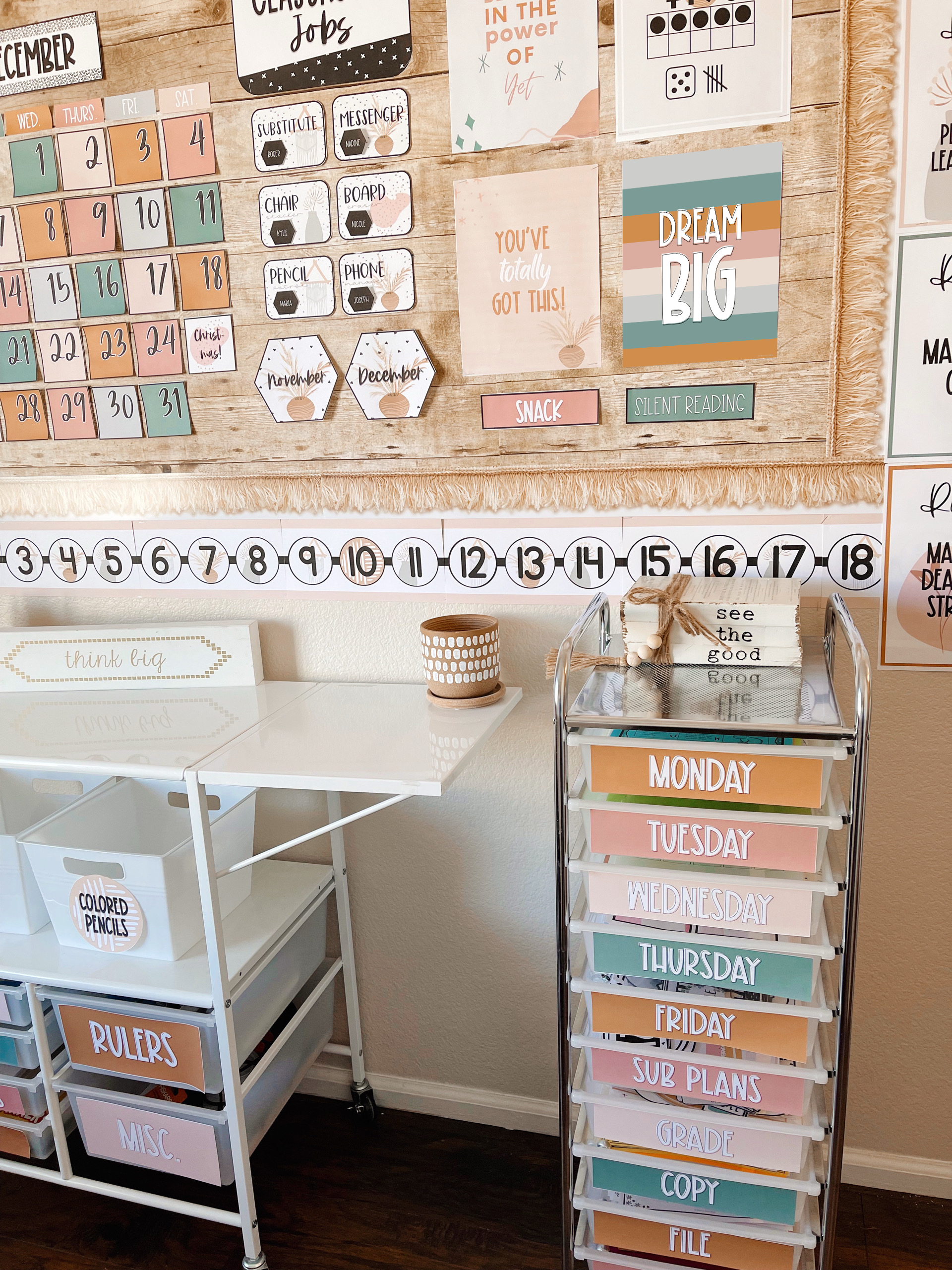 Boho Dreams Classroom Theme - Shayna Vohs