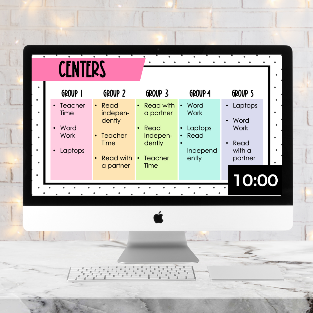 Slide into Success: Keep Students on Task with Slide Templates - Shayna ...