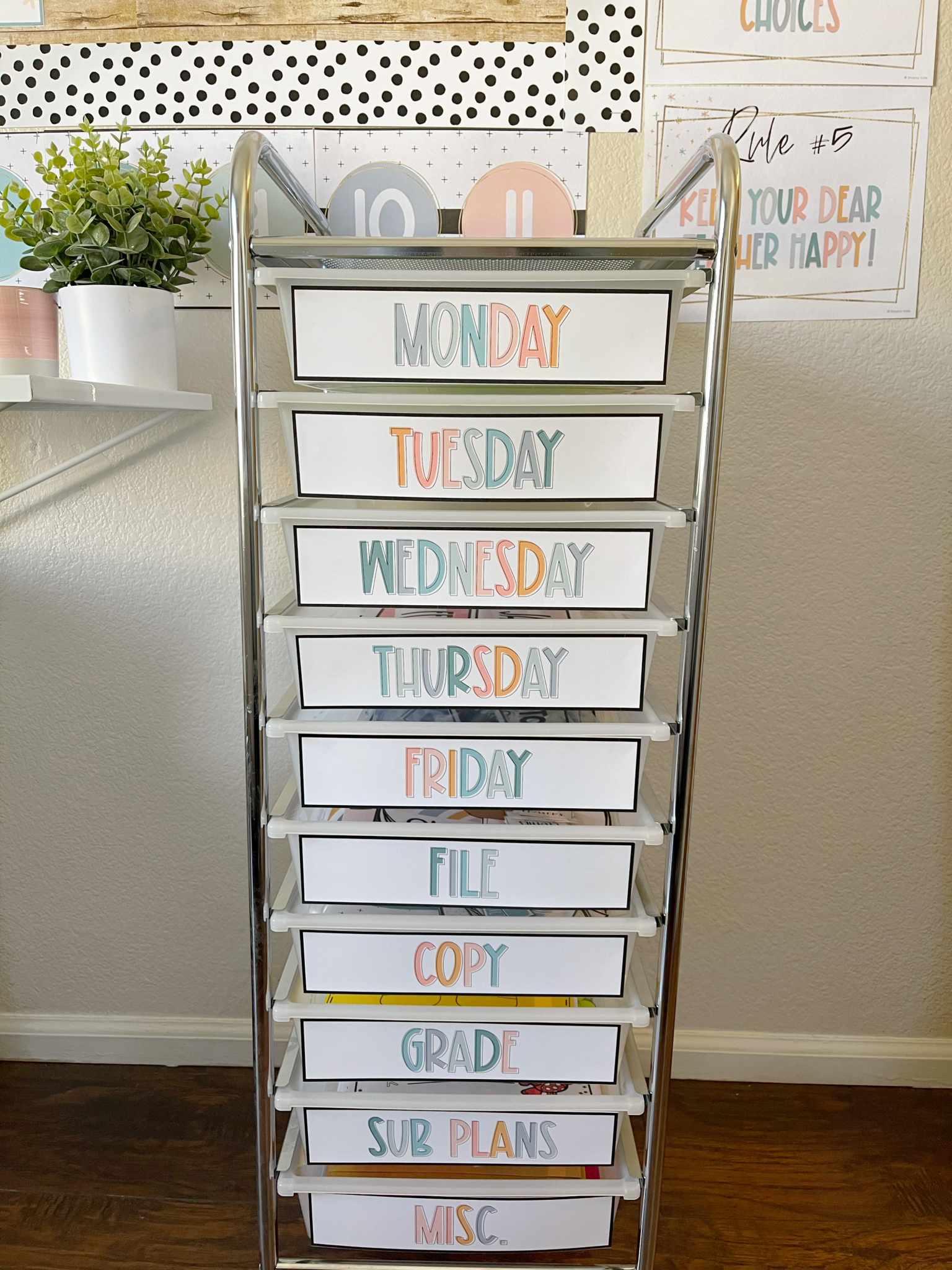 Organize Like a Pro: 3 Tools to Tame the Teacher Paper Trail - Shayna Vohs