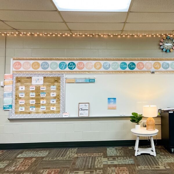 Modern Calm Classroom Decor Inspiration - Shayna Vohs