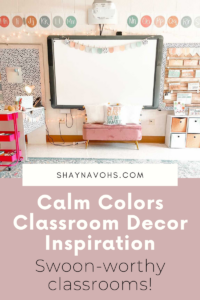 Modern Calm Classroom Decor Inspiration - Shayna Vohs