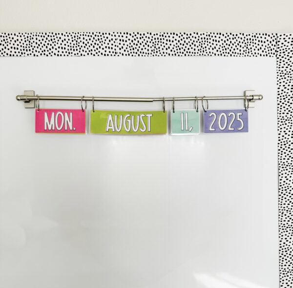 Classroom Flip Calendar: 4 Easy Setup Steps! - Shayna Vohs