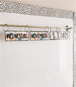 Classroom Flip Calendar: 4 Easy Setup Steps! - Shayna Vohs