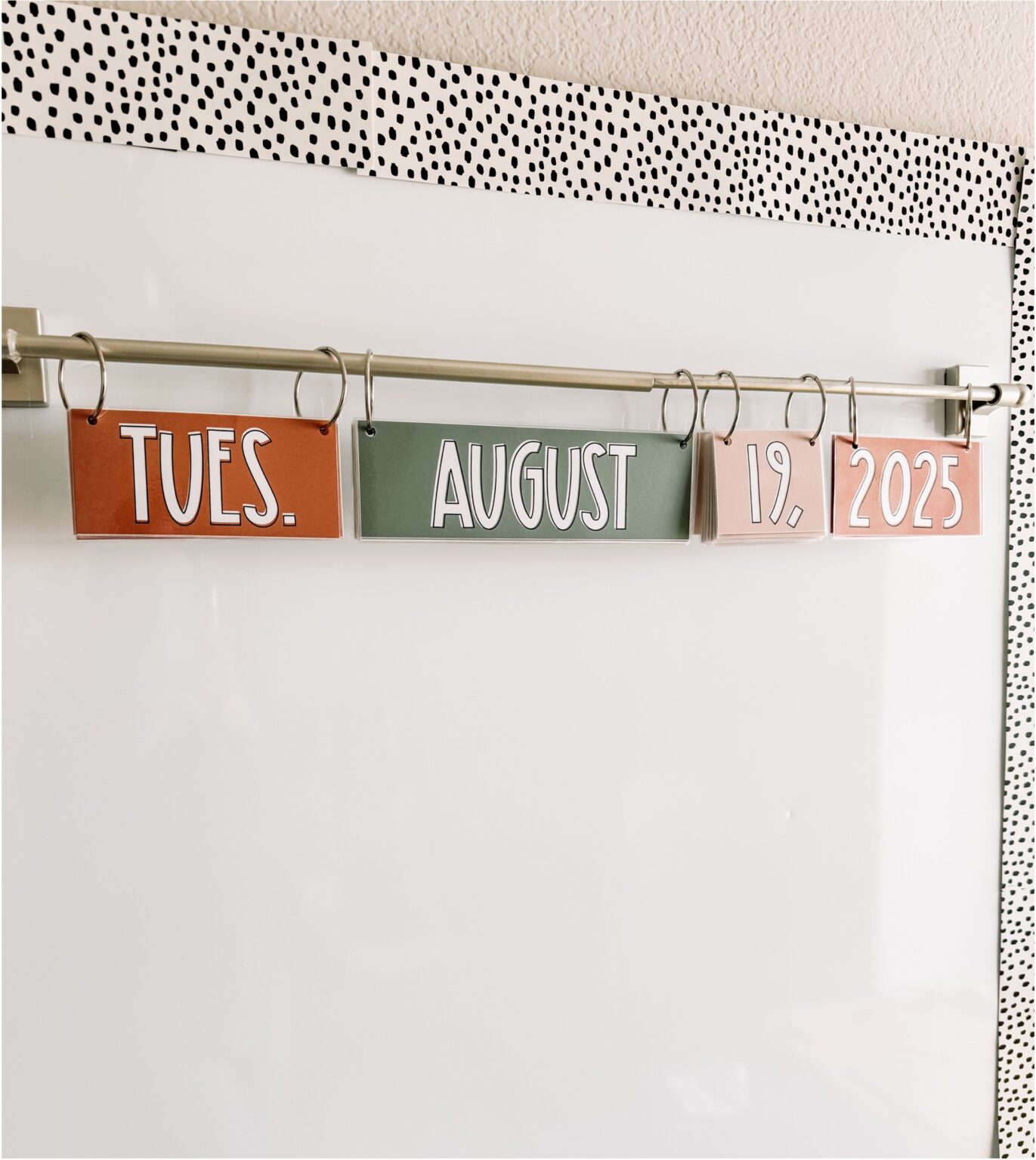Classroom Flip Calendar: 4 Easy Setup Steps! - Shayna Vohs
