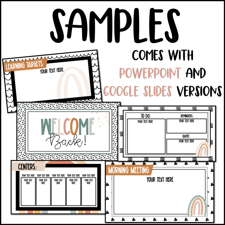 10 Styles of Google Slides Templates for Teachers (You Don’t Want to ...
