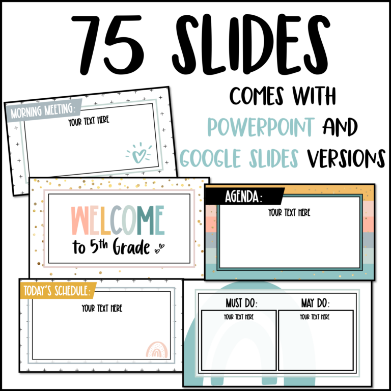 10 Styles of Google Slides Templates for Teachers (You Don’t Want to ...