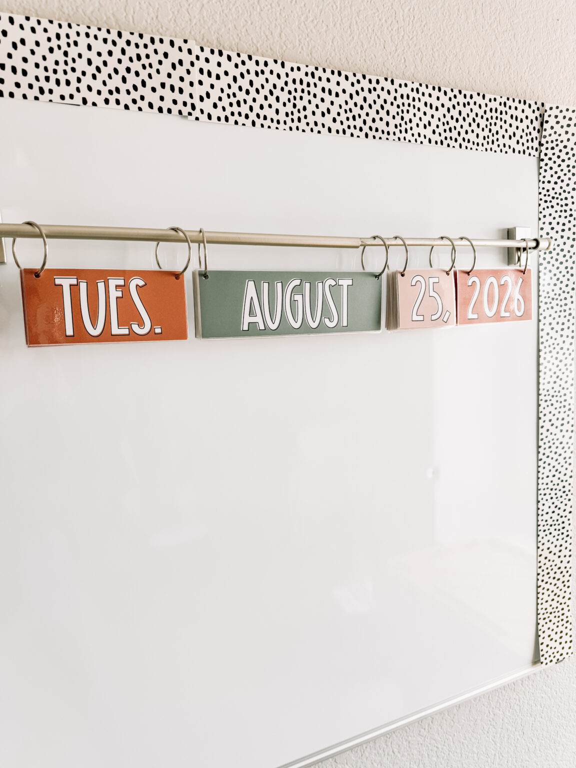 Classroom Flip Calendar: 4 Easy Setup Steps! - Shayna Vohs