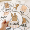 7 Cute Styles of Hand Signal Posters in the Classroom - Shayna Vohs