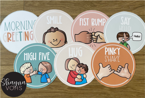 Morning Greeting Choices to Start the Day - Shayna Vohs