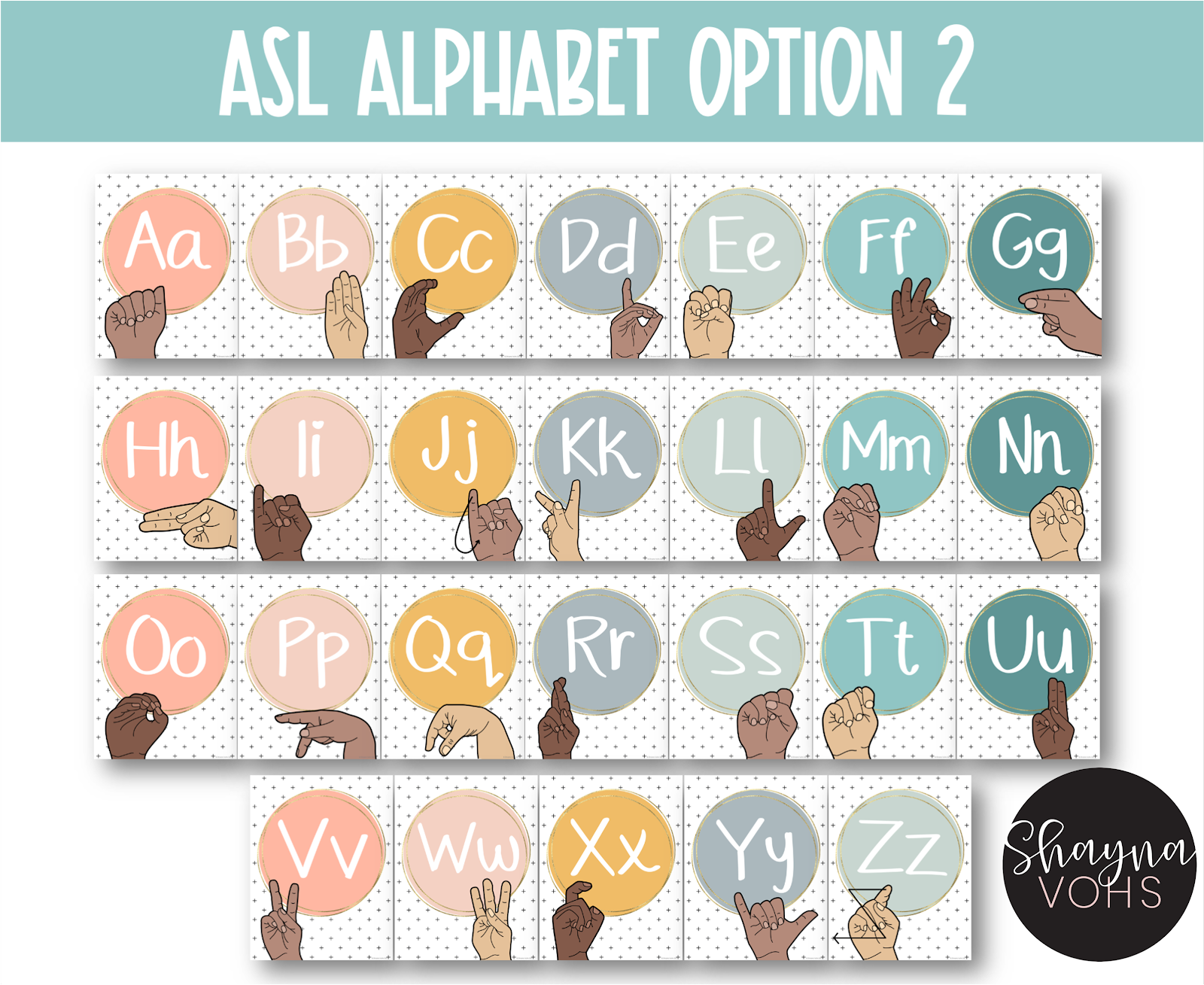 4 Sign Language Alphabet Posters to Create an Inclusive Classroom ...