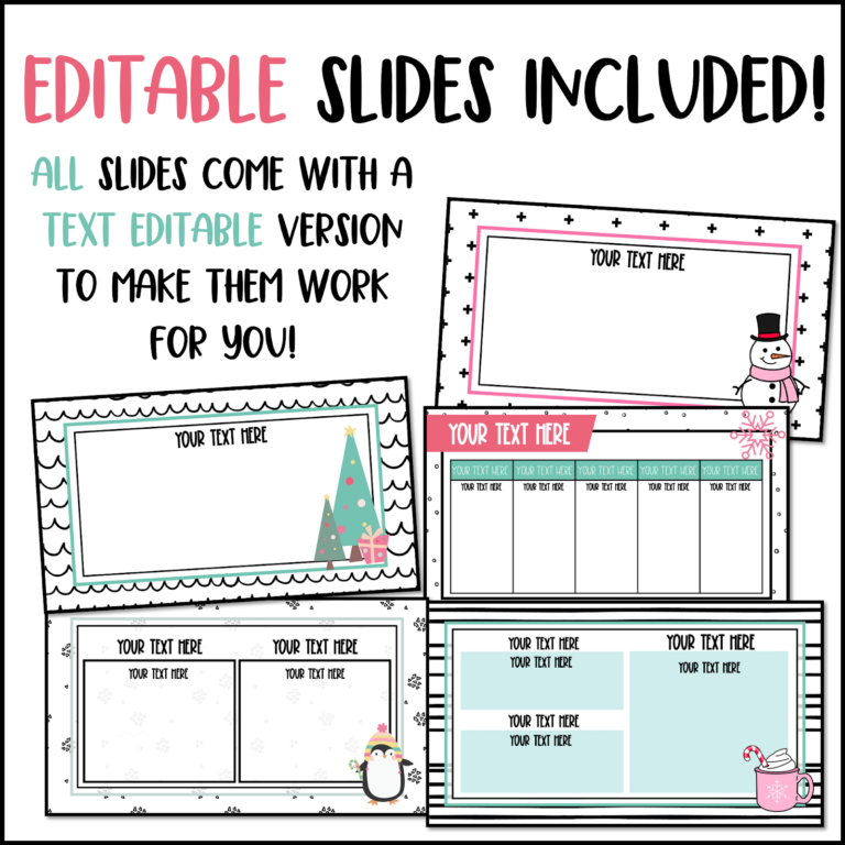 Festive Fun: Seasonal Google Slides for Teachers - Shayna Vohs