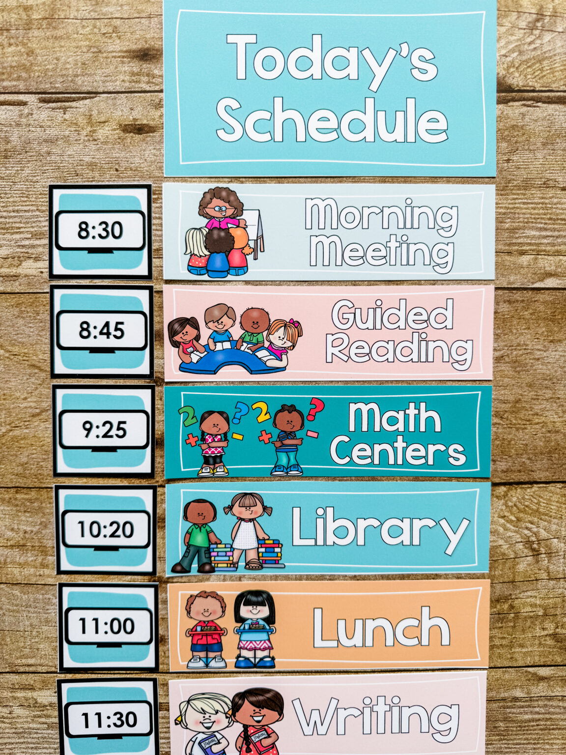 Modern Calm Colors Classroom Decor - Shayna Vohs