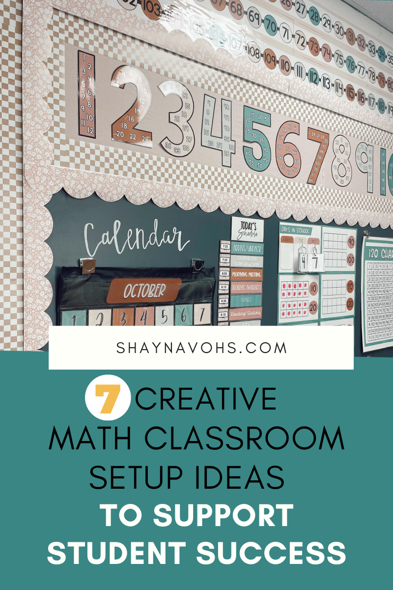 7 Creative Math Classroom Setup Ideas to Support Student Success ...