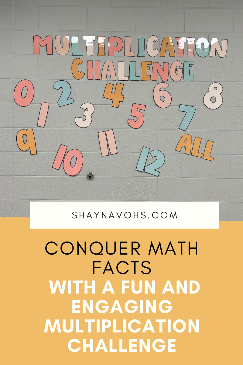 Conquer Math Facts with a Fun and Engaging Multiplication Challenge ...