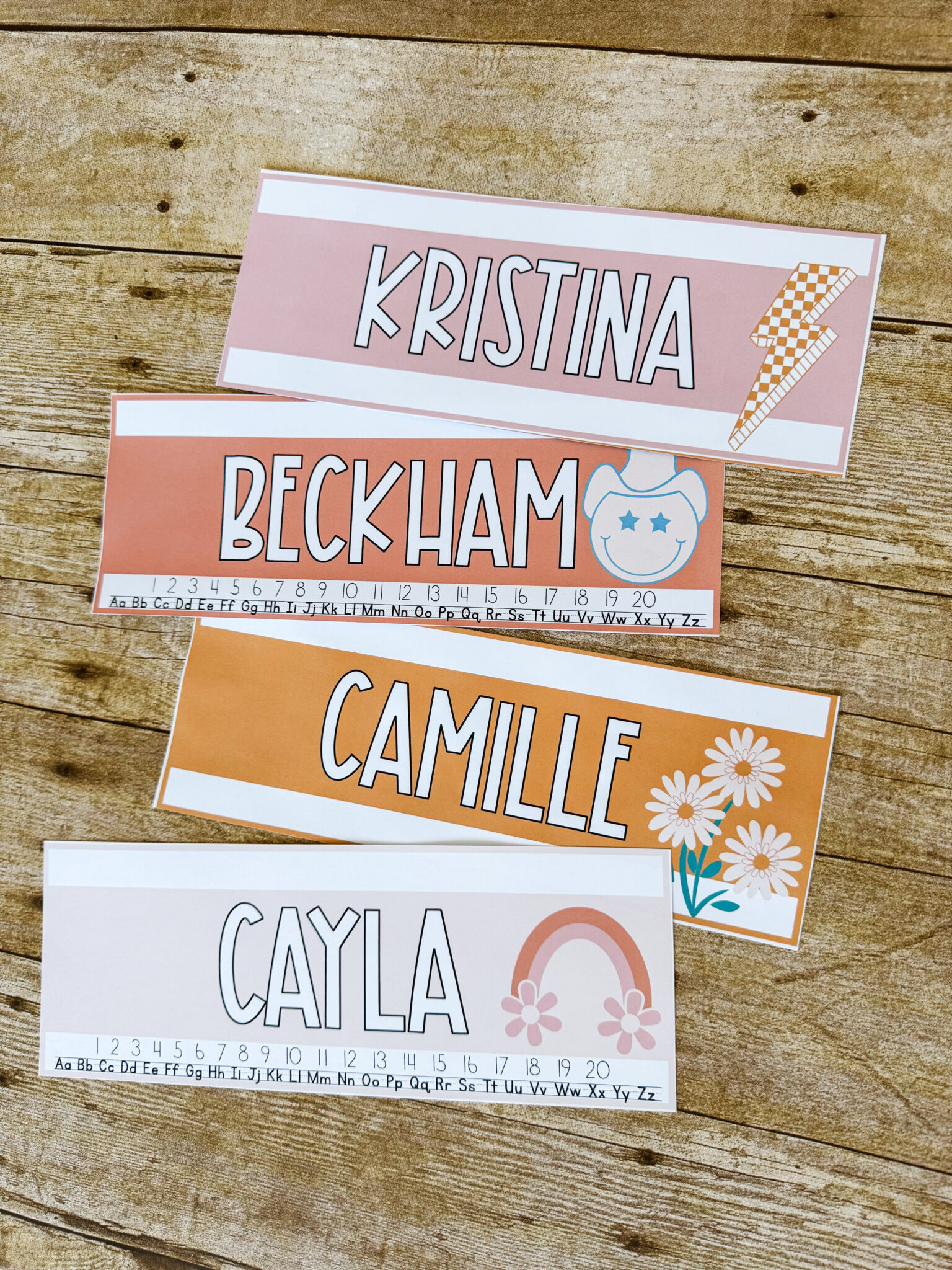 Free Printable Nametags: Perfect for Desks, Labels, and Beyond - Shayna ...