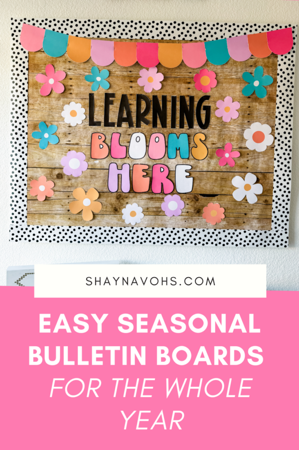 Easy Seasonal Bulletin Board Displays for the Whole Year - Shayna Vohs