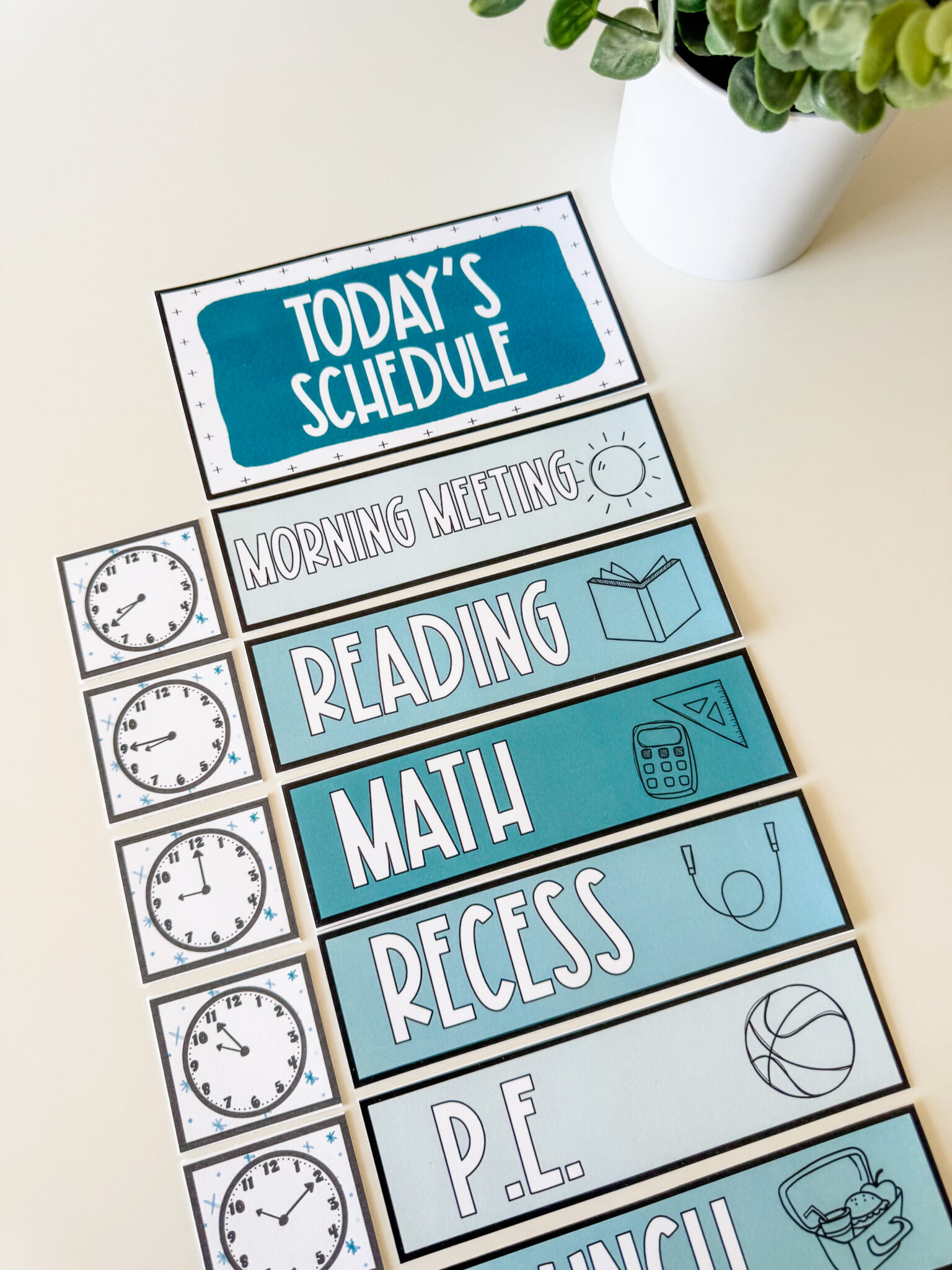 Simple + Blue Classroom Theme - Shayna Vohs