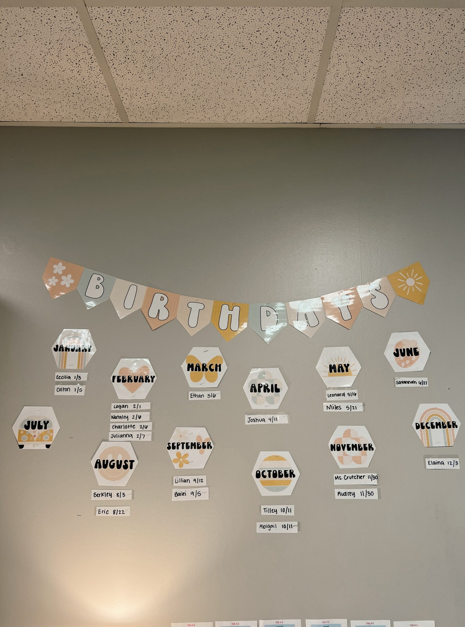 Pastel Retro Classroom Decor Inspiration - Shayna Vohs