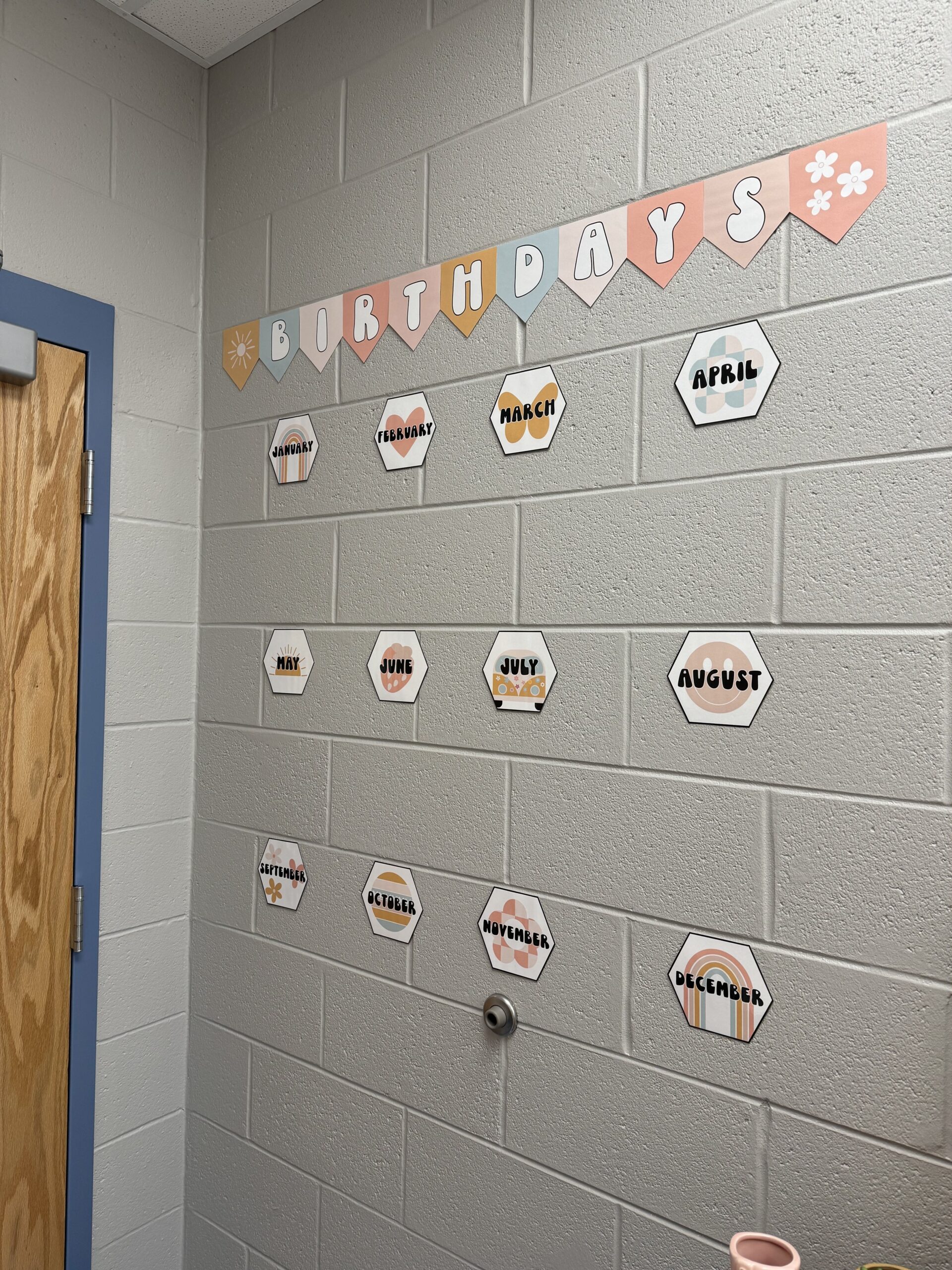 Pastel Retro Classroom Decor Inspiration - Shayna Vohs