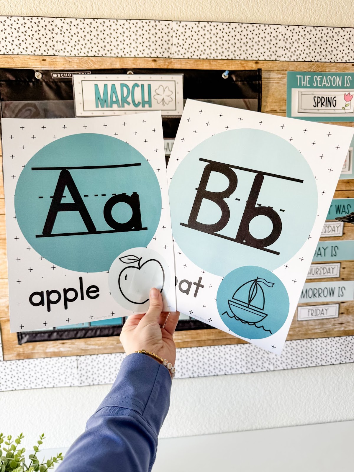 Simple + Blue Classroom Theme - Shayna Vohs