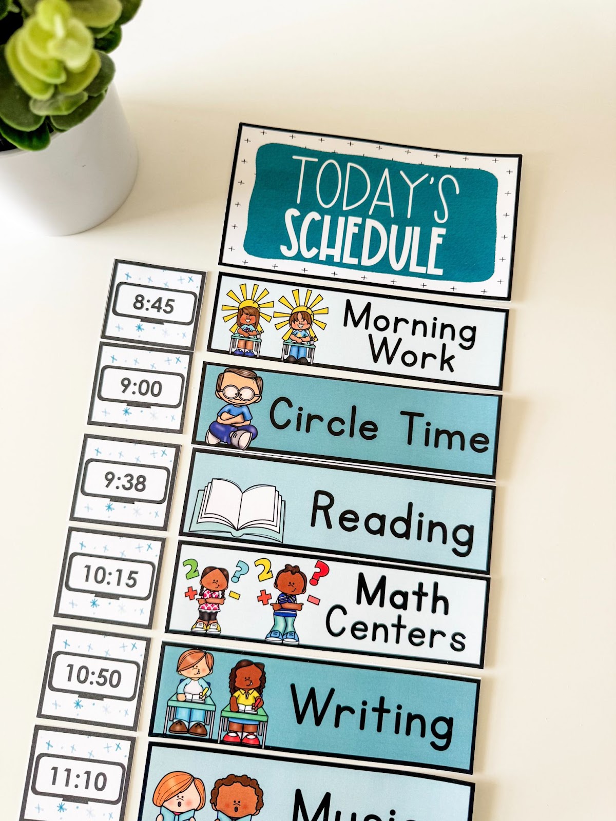 Simple + Blue Classroom Theme - Shayna Vohs