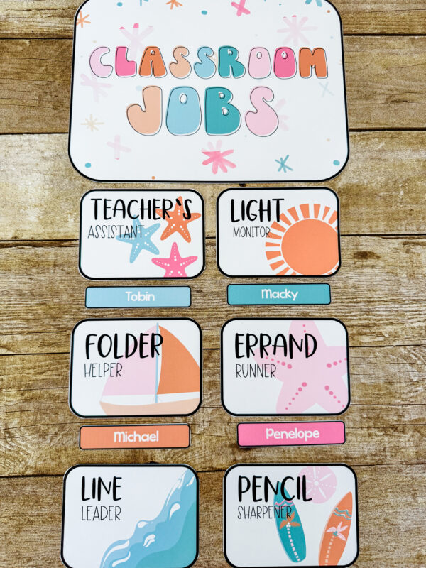 Coastal Sunrise Classroom Decor - Shayna Vohs