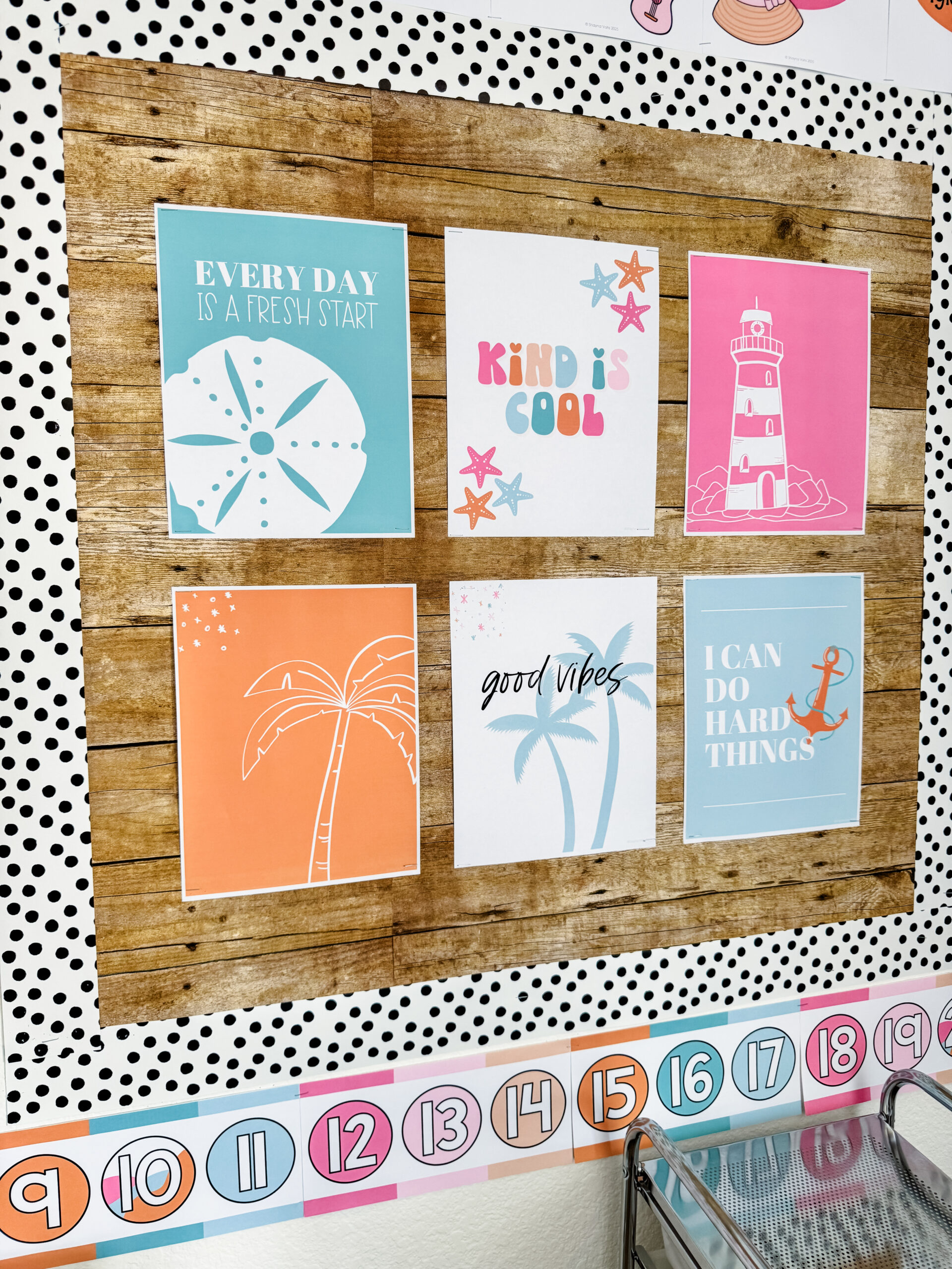 Coastal Sunrise Classroom Decor - Shayna Vohs