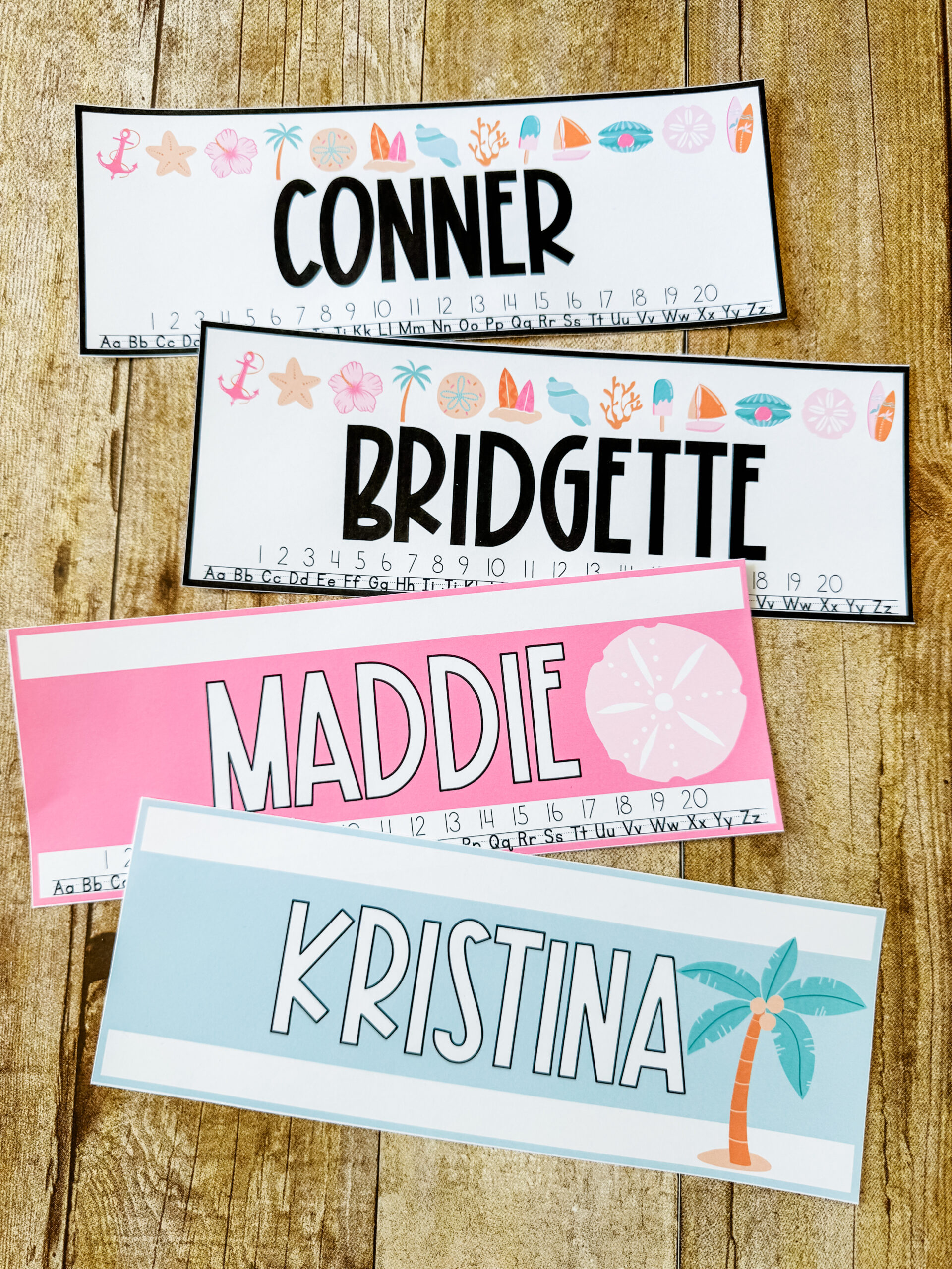 Coastal Sunrise Classroom Decor - Shayna Vohs