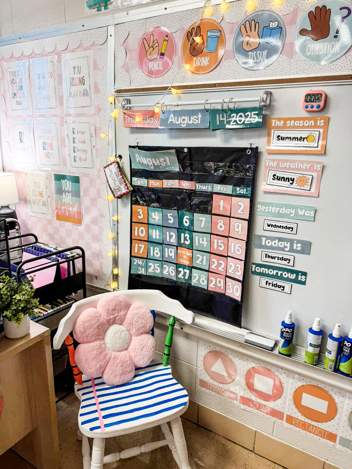 1st Grade Classroom Decor: Teacher Spotlight- Mackenzie Pruitt - Shayna ...